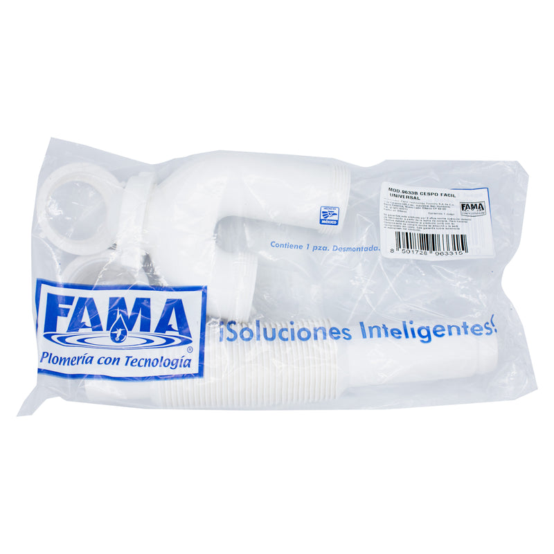 Cespol Fácil Corrugado Universal sin Contra – Fama Technology