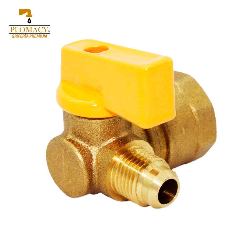 Valvula de Gas de 90° 5/16" x 1/2" – Fama Technology