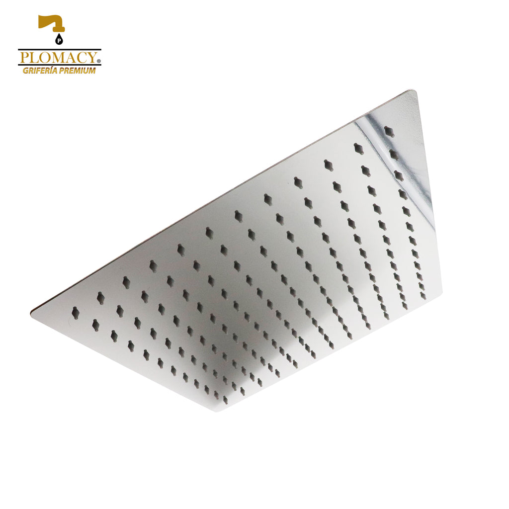 Regadera Cuadrada de Acero Inoxidable 30 cm. – Fama Technology